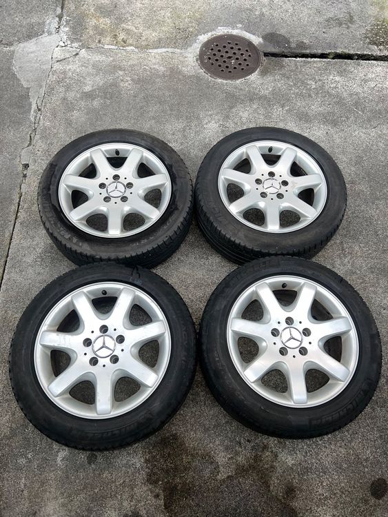 Mercedes Benz SLK R170 Felgen 7x16 ET37 8x16 ET30 (Gebraucht) in Full ...