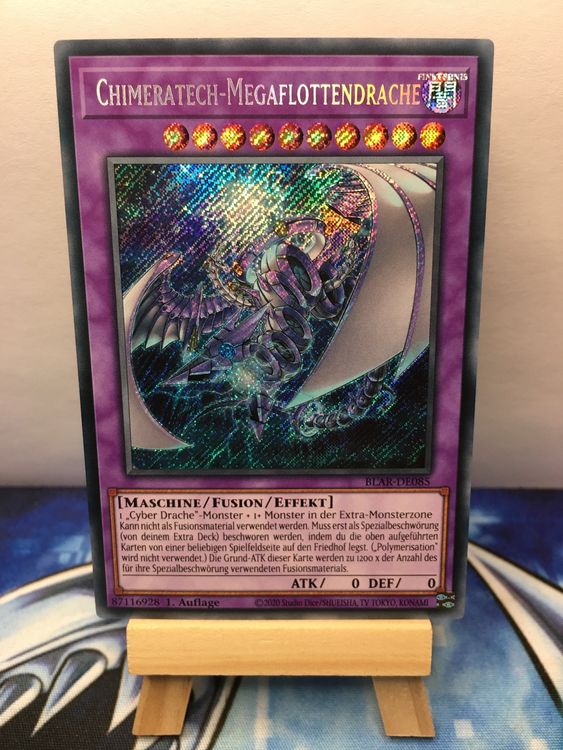 Yu-Gi-Oh! Chimeratech-Megaflottendrache / Secret rare | Kaufen auf Ricardo
