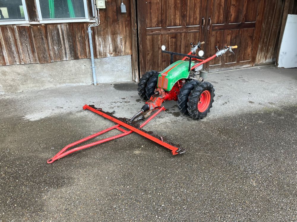 Rapid 505 mit ESM Kommunalbalken und Schneepflug und Deichse (Gebraucht) in Studen SZ für CHF ...