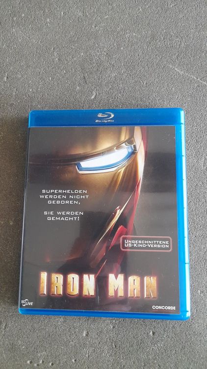 IRON MAN BLUE RAY | Kaufen auf Ricardo