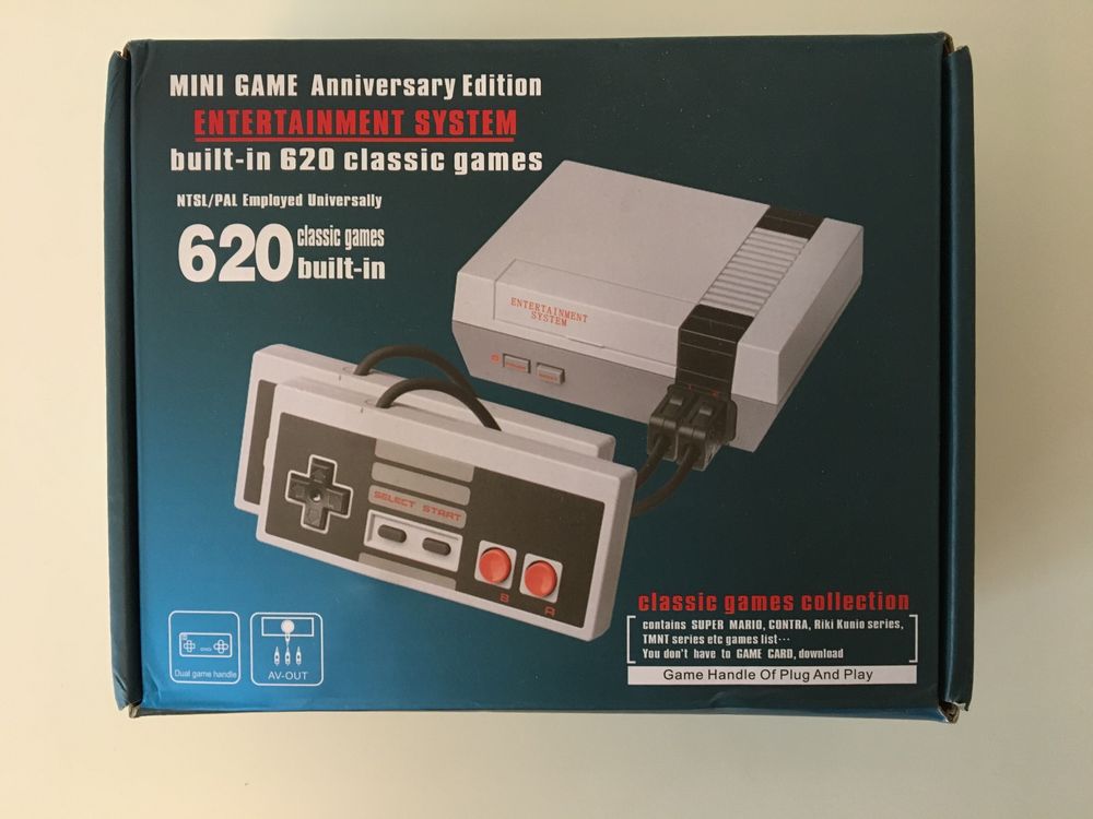 Retro Spielkonsole mit 620 Classic Games (Gebraucht) in Schliern b ...
