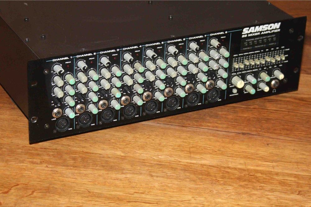Samson S8 Powermixer 8-Kanal 300W (Gebraucht) in für CHF 65 – mit ...
