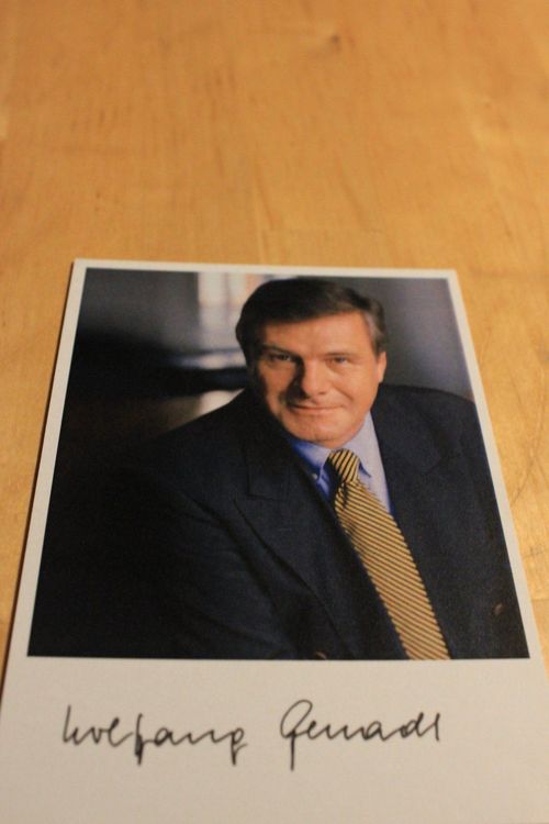 Originalautogramm Wolfgang Gerhardt AK ! (Gebraucht) in Ziefen für CHF ...