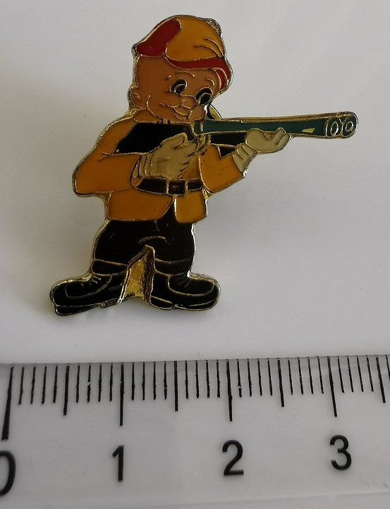 Bugs Bunny: Jäger Elmer J. Fudd - Pin | Kaufen auf Ricardo