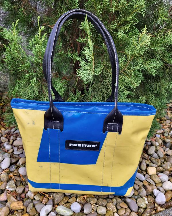 Freitag Tasche Donna F72/yellow-blue/TOP ges. RARITÄT!!! | Kaufen auf Ricardo