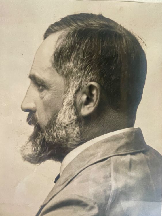 PHOTO ANCIENNE “PORTRAIT DE CUNO AMIET”PAR A.KÄSER 1928 (Gebraucht) in ...