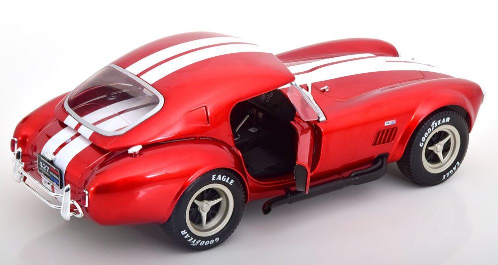 SHELBY COBRA 427 MK II HARDTOP ROT-METALLIC 1:18 SOLIDO (Neu und ...