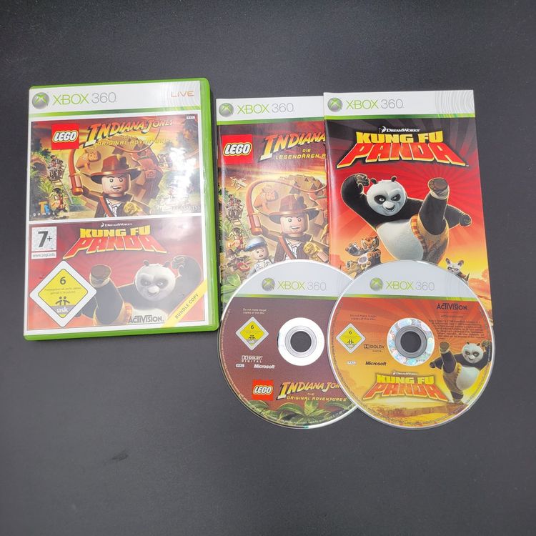 Lego Indiana Jones & Kung fu Panda Xbox 360 | Kaufen auf Ricardo