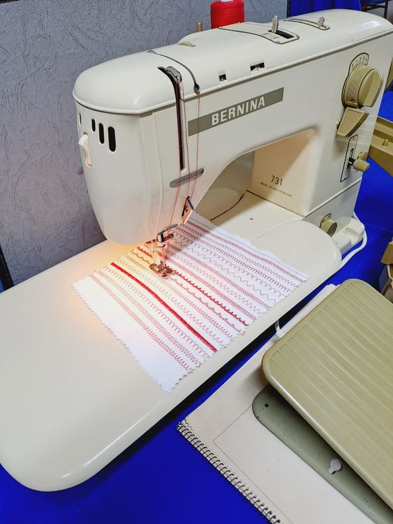 BERNINA 731 SEHR STARK GARANTIE 3 MONATE FRISCH REVIDIERT (Gebraucht ...