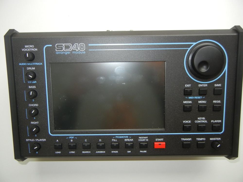 Ketron SD40 Arranger Module Expander Swiss tuning, neuwertig (Gebraucht ...
