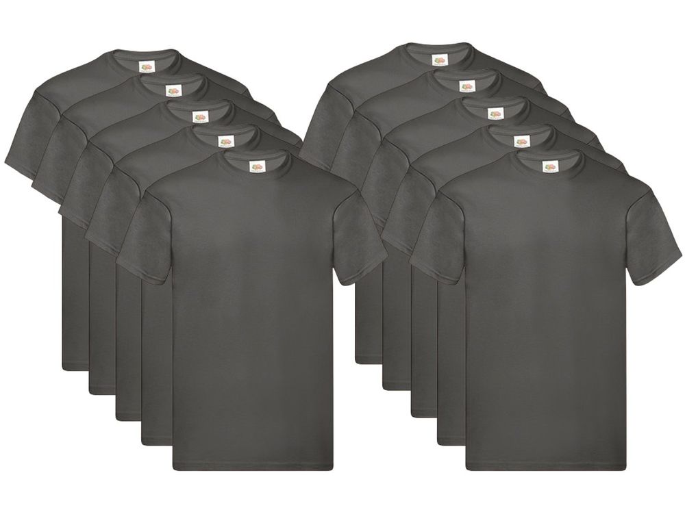 Erstaunlich Fruit Of The Loom T Shirt 10er Pack Bild