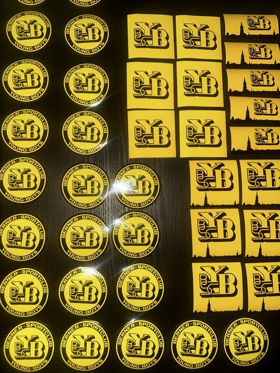 BSC YB Fan Sticker Set (Neu (gemäss Beschreibung)) in Bern für CHF 10 ...