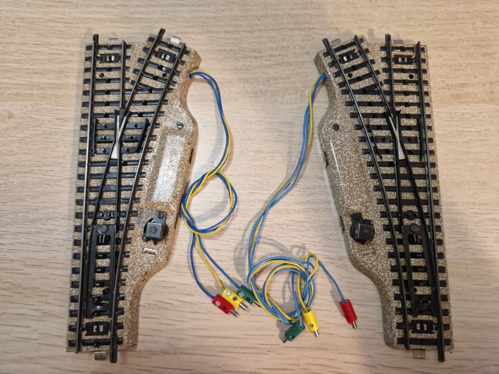 Märklin weichenpaar 5203 + 5204 M H0 (B) (Gebraucht) in St-Aubin-Sauges für CHF 19 – mit ...