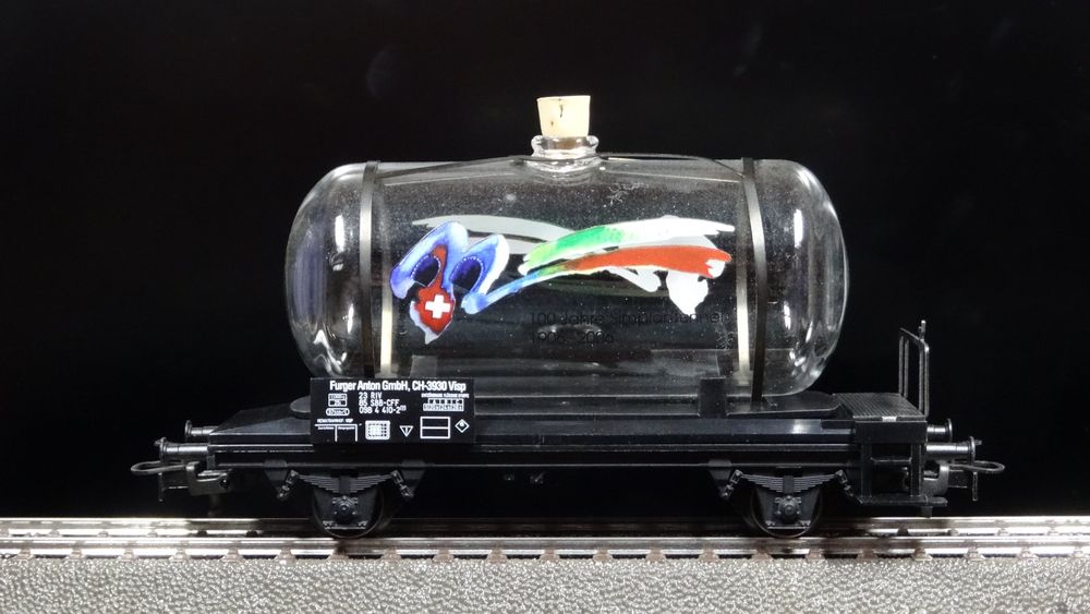 Märklin, Glaskesselwagen, SBB, Furger Anton Visp, Simplon (Neu (gemäss ...