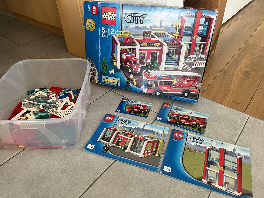 Lego City 7208 Feuerwehrstation | Kaufen auf Ricardo