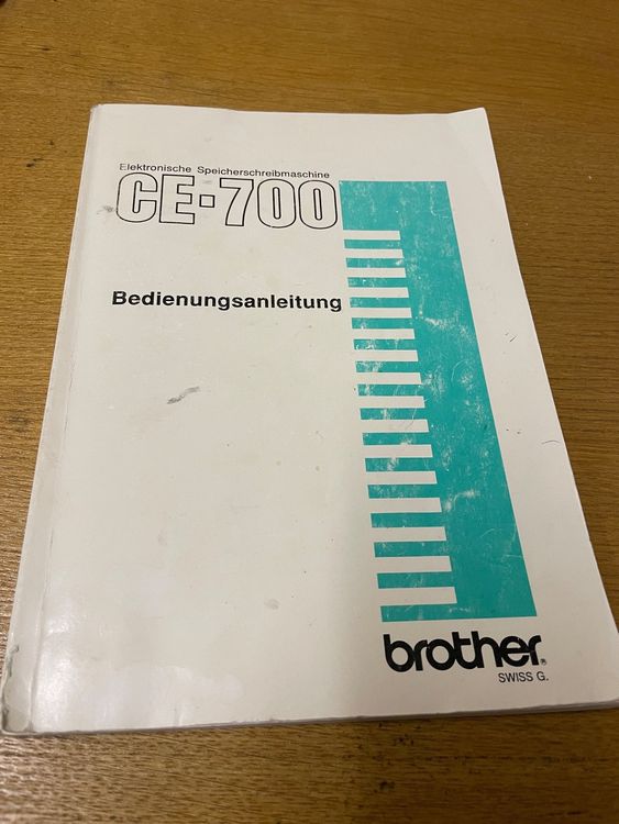 Brother CE-700 Schreibmaschine (Defekt) in Döttingen für CHF 1 – mit ...