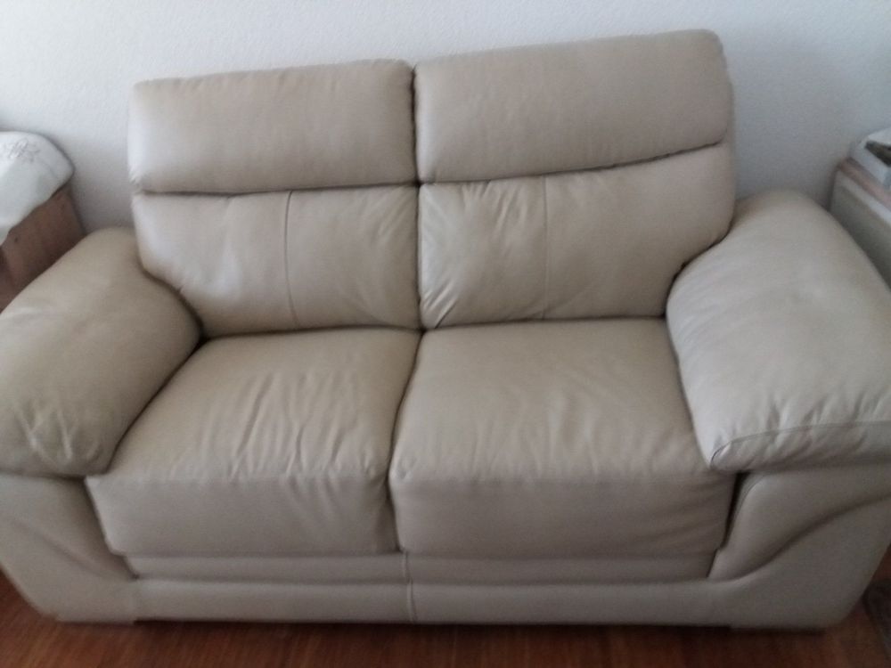 Echtleder Sofa 2er | Kaufen auf Ricardo