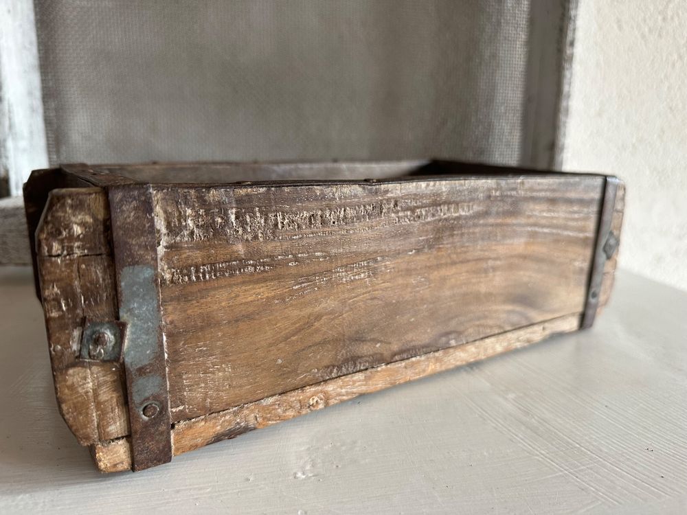 UNIKA alte Ziegelform/Backsteinform Holz Box JDL | Kaufen auf Ricardo