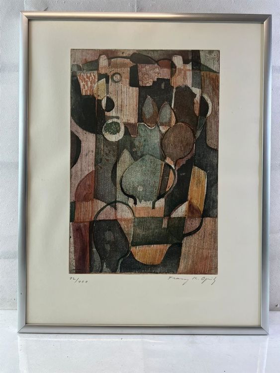 interessant Litho handsigniert. (Gebraucht) in Neuhausen am Rheinfall für CHF 55 – mit Lieferung ...