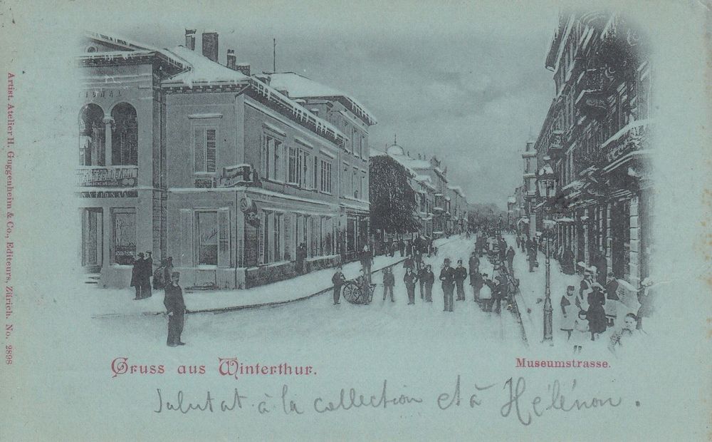 Winterthur - MUSEUMSSTRASSE UM 1899 (Gebraucht) in Niedergesteln für CHF 4.7 – mit Lieferung auf ...