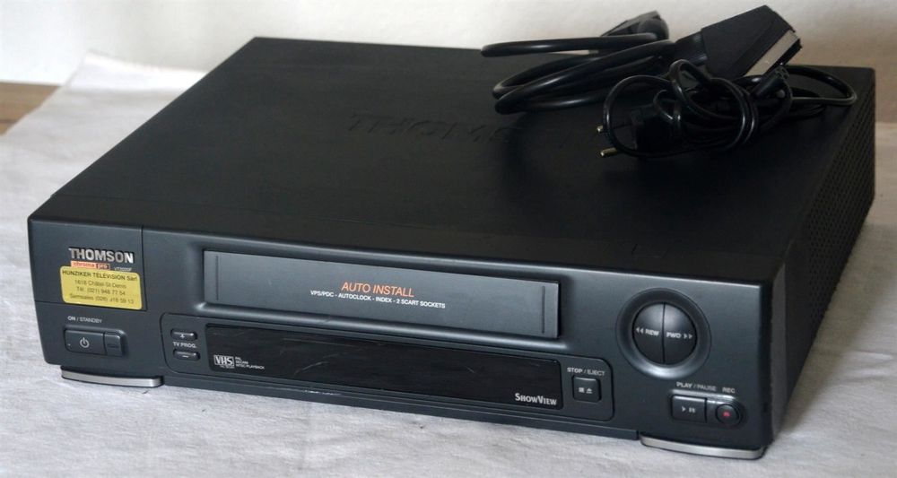 Videorecorder VHS Thomson VT2020F magnétoscope (Gebraucht) in Collonges ...