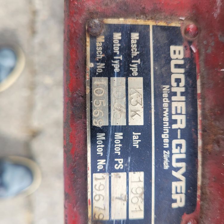 Bucher Motormäher (Gebraucht) in Schmitten FR für CHF 250 – nur ...