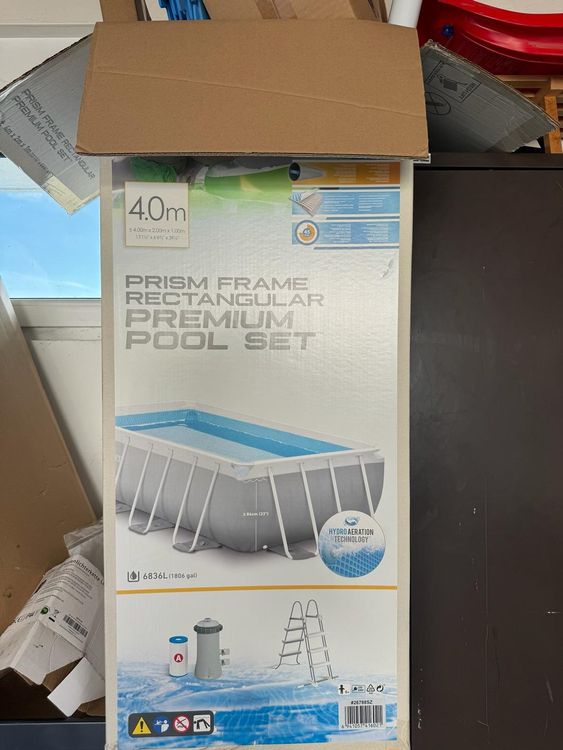 Intex Pool 4.00m x 2.00m x 1.00m | Kaufen auf Ricardo