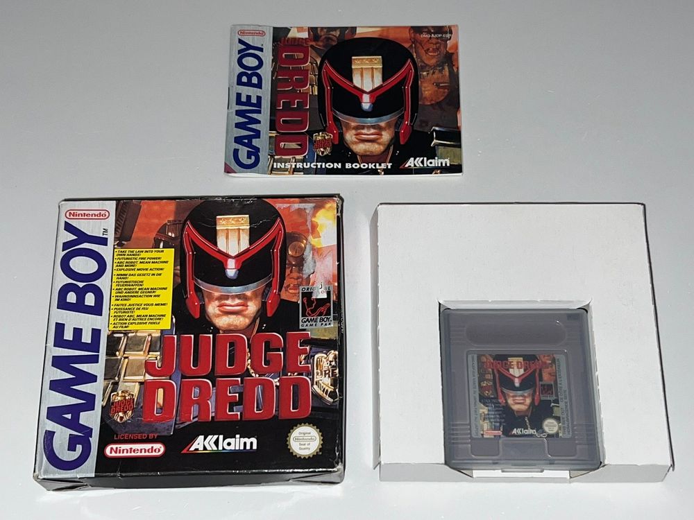 Nintendo Game Boy Classic (GB) Spiel - Judge Dredd (OVP) | Kaufen auf ...