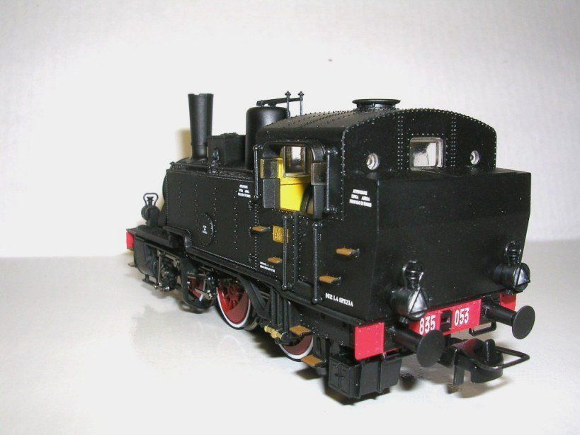 Rivarossi H0 HR 2160: Dampflok FS GR 835 in 1:87, KKK, DC (Neu und originalverpackt) in ...