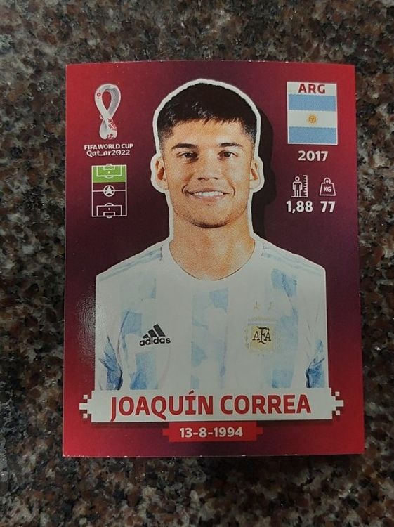 PANINI WM 2022 ARG 16 (Neu (gemäss Beschreibung)) in Erlinsbach für CHF ...
