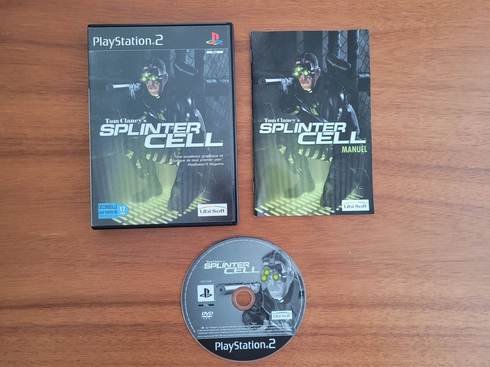 Tom Clancy's Splinter Cell – Playstation 2 – Complet (D'occasion) à Petit-Lancy pour CHF 9.9 ...