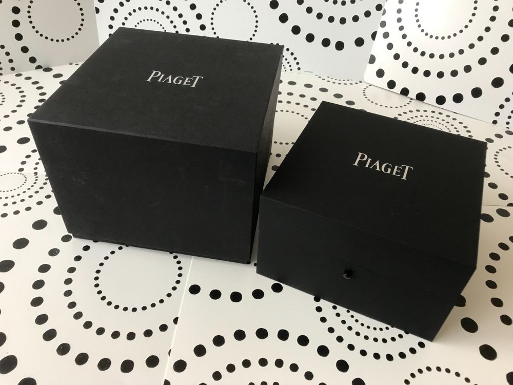 PIAGET ORIGINAL - WATCH BOX CASE ECRIN SCHACHTEL - NEW !!! | Kaufen auf ...