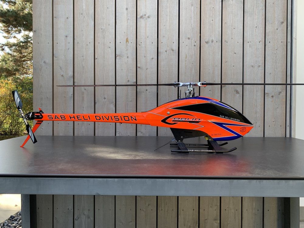 GOBLIN 570 SPORT LINE ORANGE/ BLUE (Gebraucht) in Hefenhofen für CHF ...