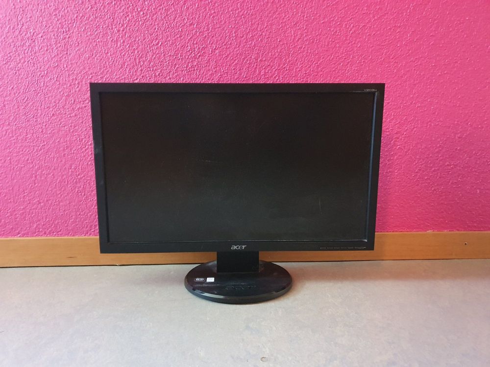 Acer Monitor V203H 20" Widescreen (Gebraucht) in Bremgarten für CHF 5 ...