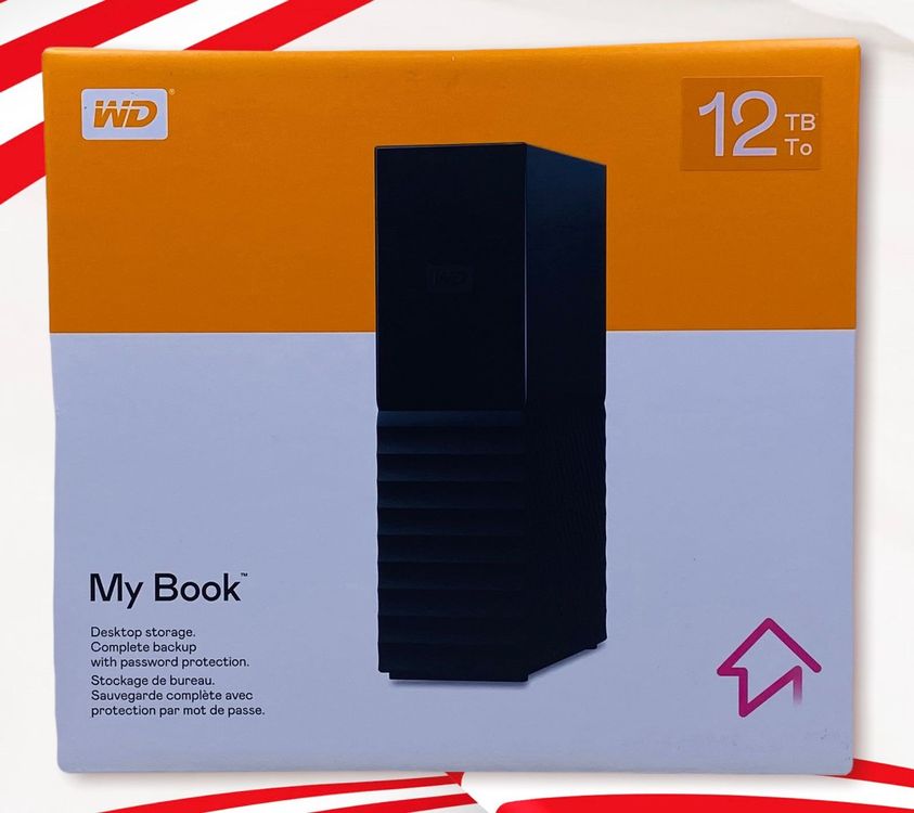 WD My Book HDD 12 TB - External hard drive USB 3.0 (Gebraucht) in ...