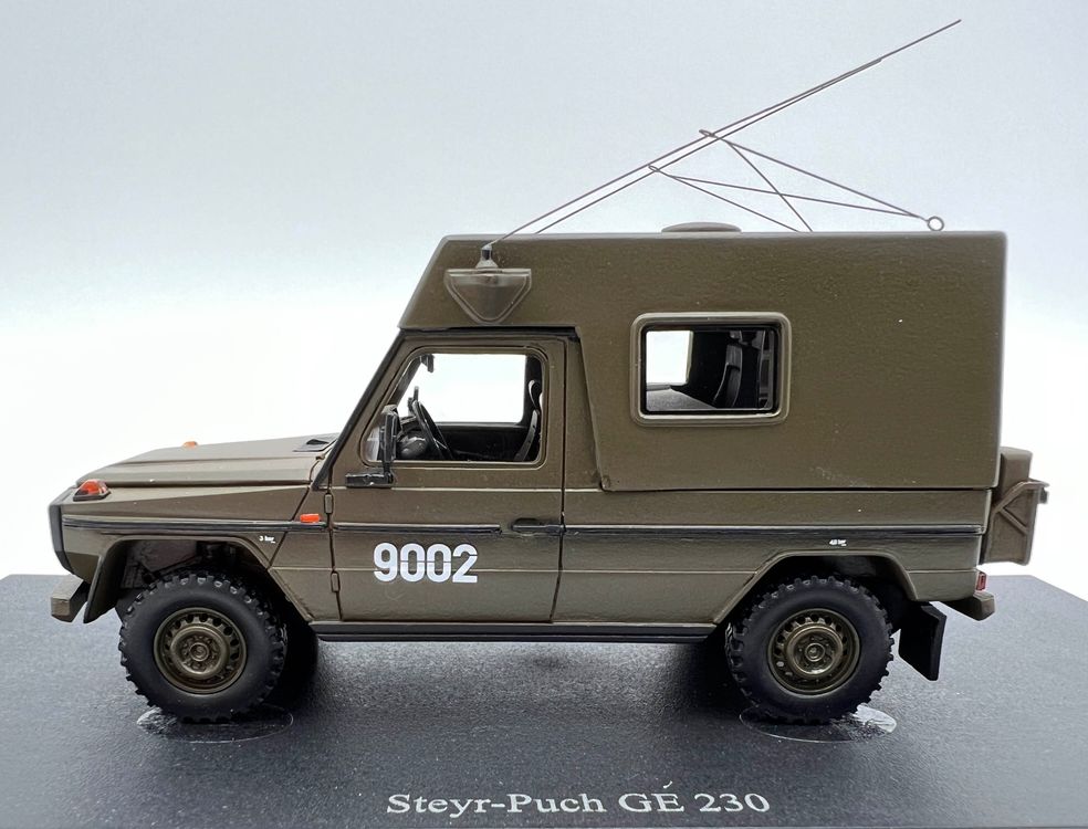 Militär Kdo Fz Steyr-Puch 230 GE 1:43 neu OVP (Neu und originalverpackt ...