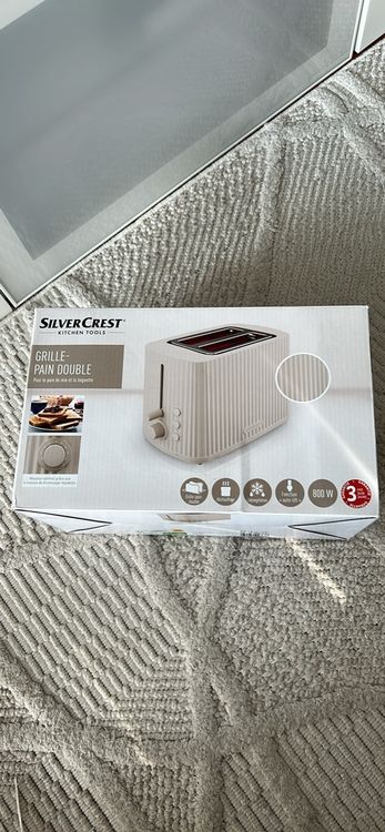 Grille-pain double Silvercrest neuf 800W façon Alessi (Neu und ...