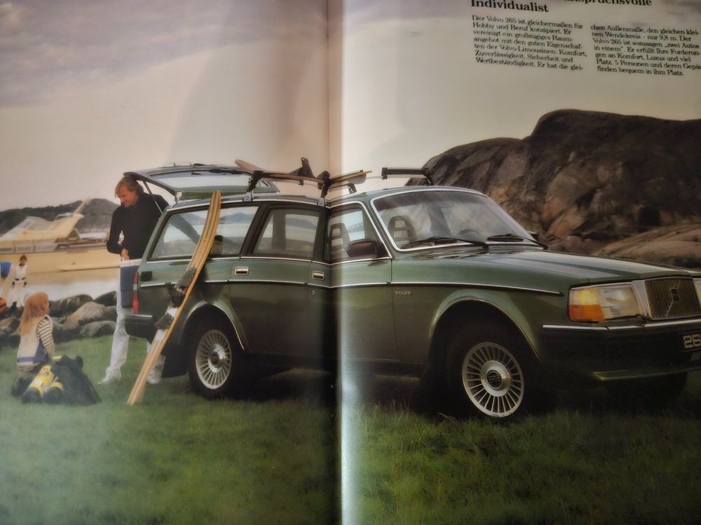 Volvo 260 262 C 264 GL GLE 265 GL GLE Prospekt 1981 xx (Gebraucht) in ...