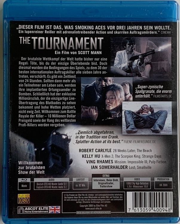 The Tournament (blu-ray) | Kaufen auf Ricardo