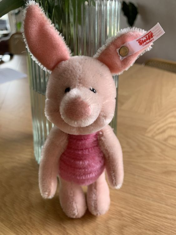 "Winnie The Pooh" original "Steiff" Ferkel (Disney, vintage) | Kaufen ...