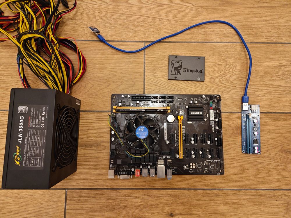 Mining-Bundle (2 komplette Mining-Mainboards) (Gebraucht) in Aadorf für ...
