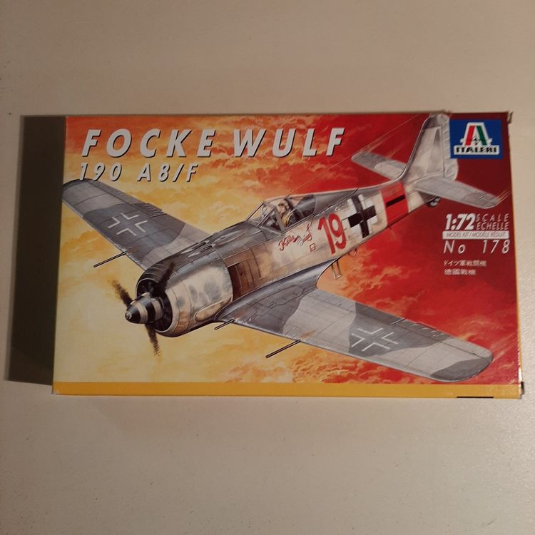 3147 Focke-Wulf FW 190 A8/F Italeri 178 | Kaufen auf Ricardo
