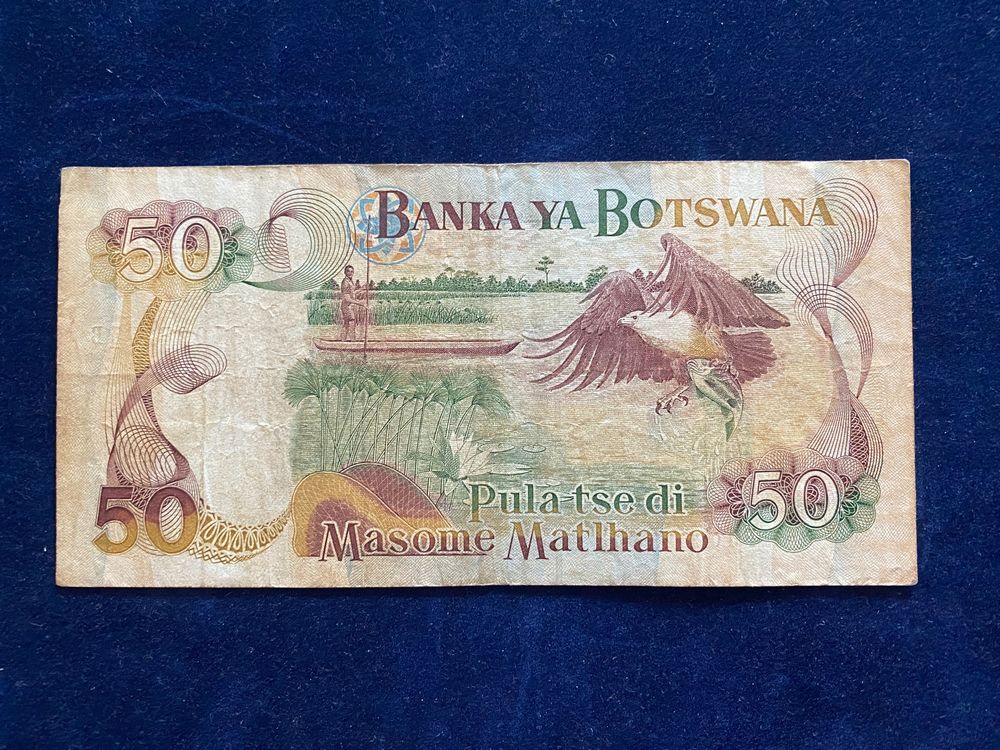 Botswana 50 Pula (1992) selten (Gebraucht) in Naters für CHF 70 – mit ...