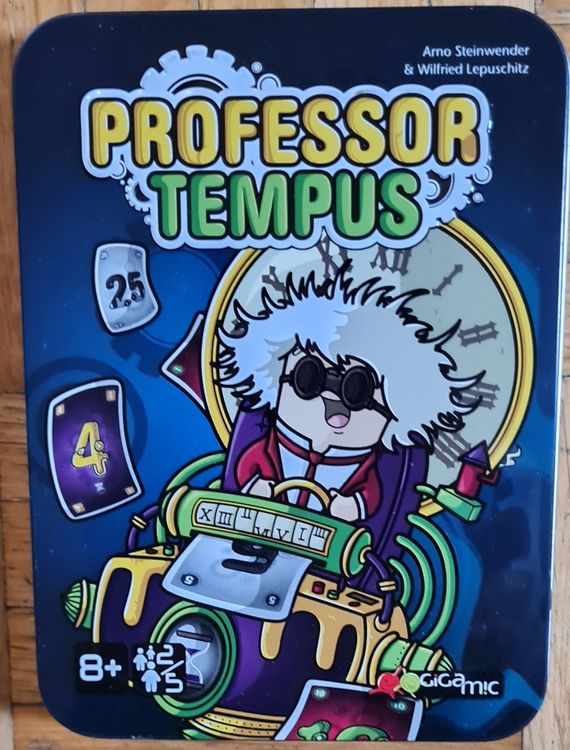 Kartenspiel "Professor Tempus" (Gebraucht) in Zürich für CHF 5 – mit Lieferung auf Ricardo kaufen
