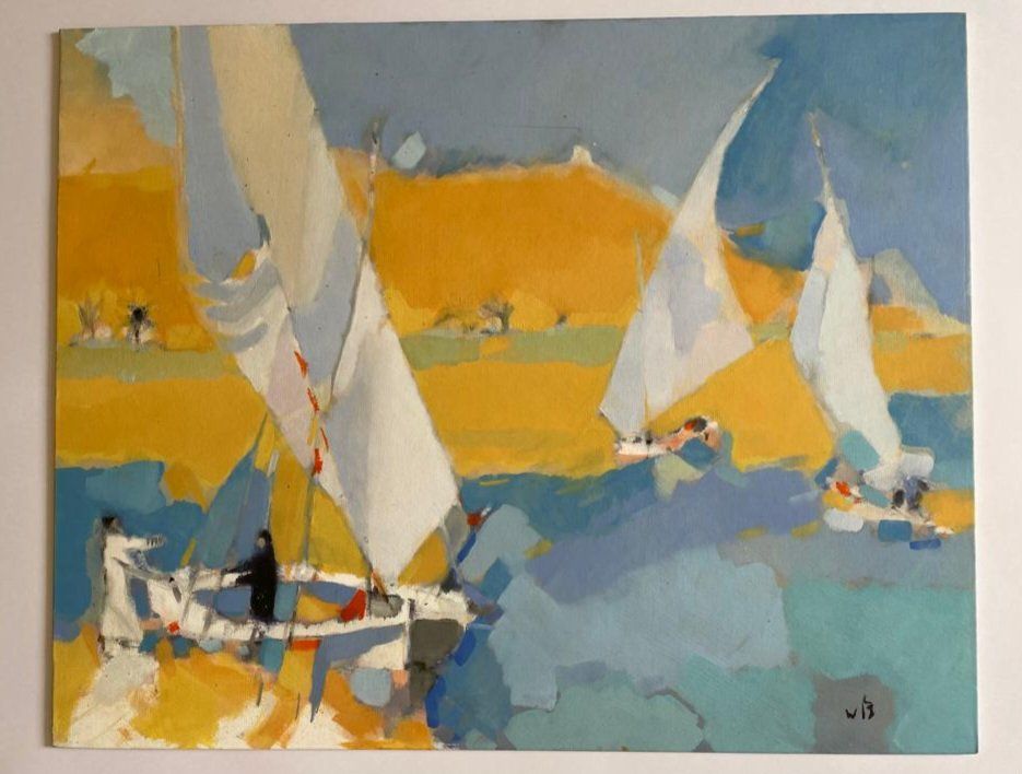 Ölbild von Walter Bachmann signiert | Kaufen auf Ricardo