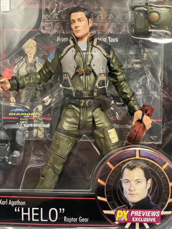 Battlestar Galactica - Karl Agathon ”HELO“ Raptor Gear | Kaufen auf Ricardo
