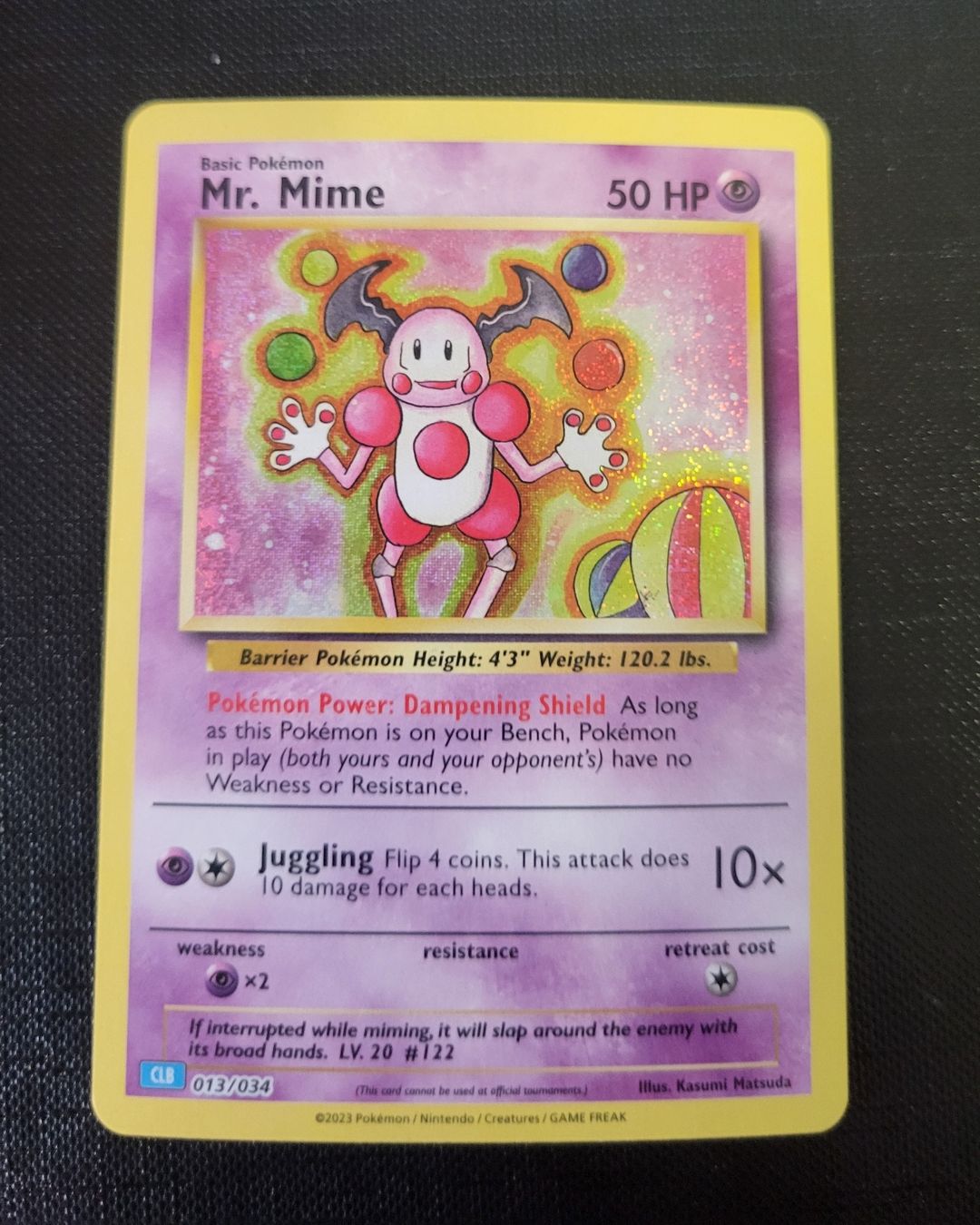 Mr. Mime #013/034 EN (D'occasion) à Jongny pour CHF 4 – avec livraison ...