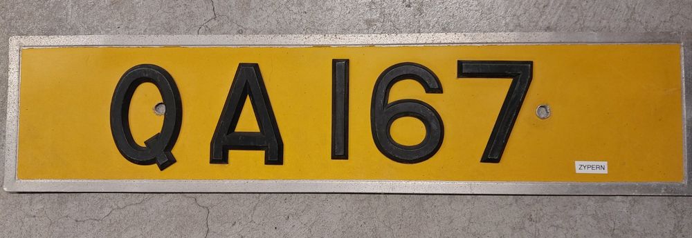Autonummer Zypern (Gebraucht) in Uster für CHF 57.95 – nur Abholung auf ...