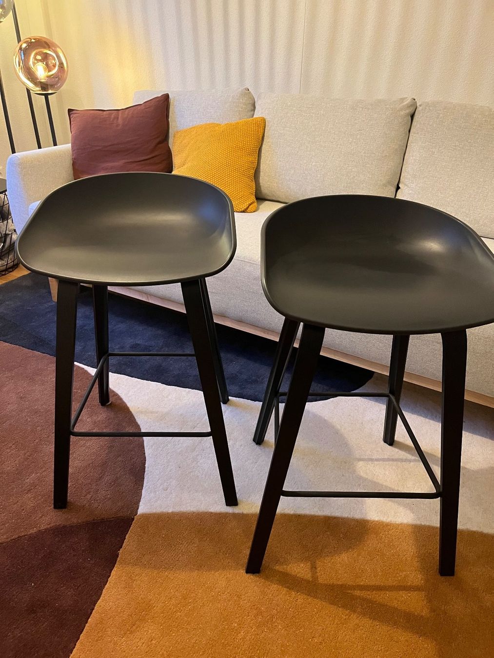 2 Hay AAS 32 Low Bar Stool Black // Neupreis >500 CHF (Gebraucht) in ...