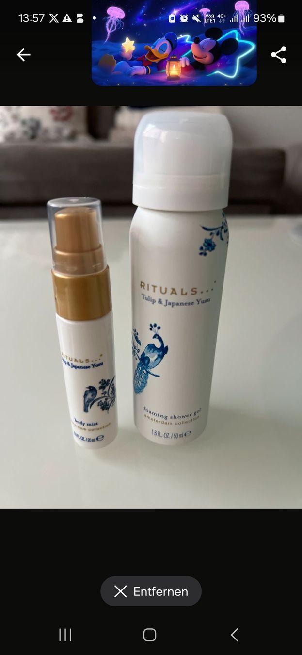 Rituals Amsterdam Collection Mini Set Hair&Body Mist + Foam (Neu und ...